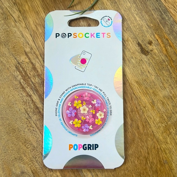 PopSocket | Cell Phones & Accessories | Pink Flowers Pop Socket Pop ...
